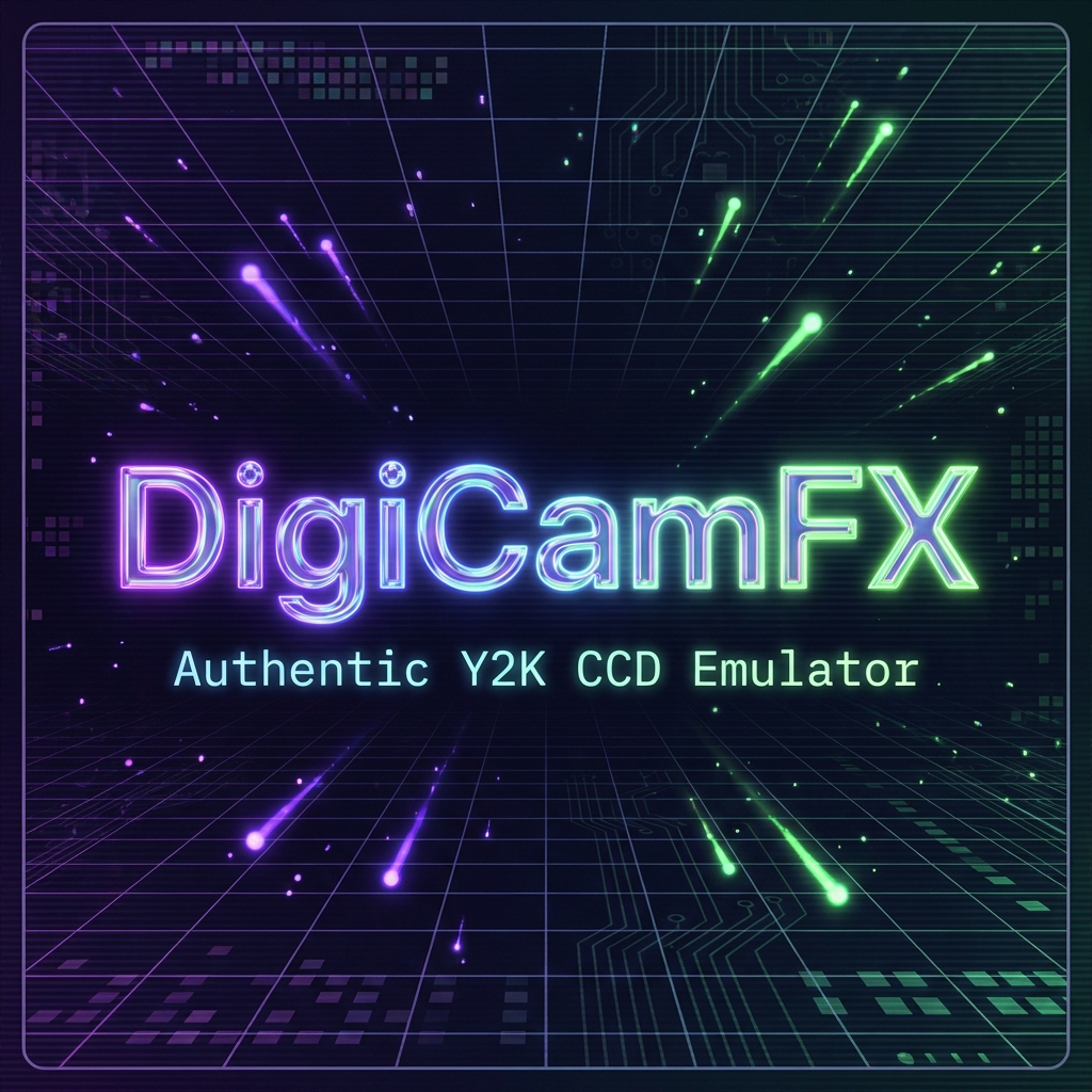 DigiCamFX: Authentic Y2K Digicam Filter & CCD Emulator